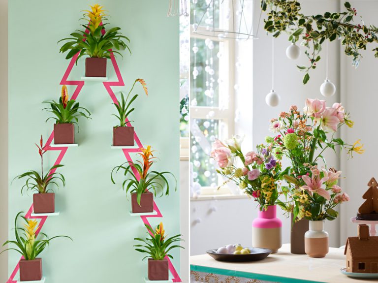Festive Decor Ideas With Plants - Urban Jungle Bloggers